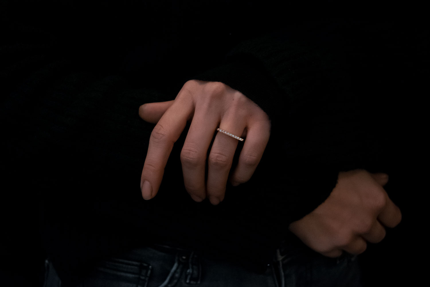 Bague Slice Or & Diamants – Colayco